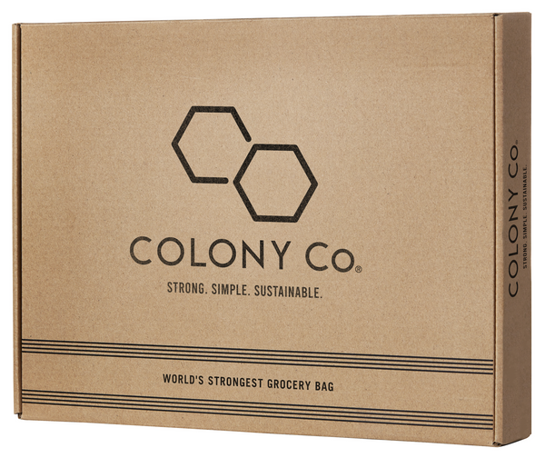 World's Strongest Grocery Bag - Hand Waxed with Beeswax – Colony Co.